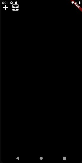 Flutter Why Is The Space Between The Iconbuttons Not Filled Stack