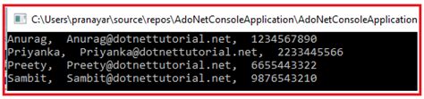 Adonet Sqlcommand In C With Examples Dot Net Tutorials