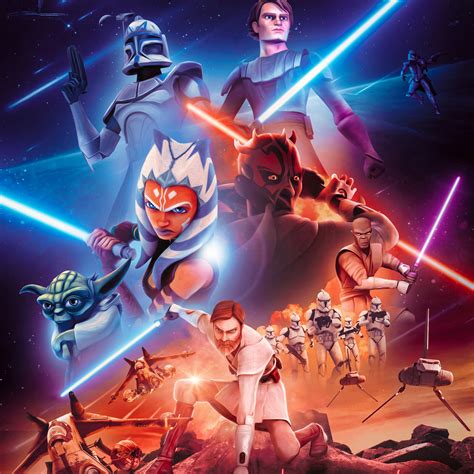2932x2932 Resolution Star Wars The Clone Wars 4k Ipad Pro Retina