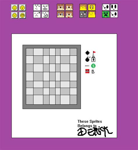 Minesweeper Xp Custom Sprites Read Desc By Eliscristiane2012 On Deviantart