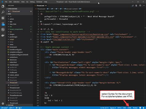 Map Script Maps To Html Syntax West Wind Web Connection Documentation