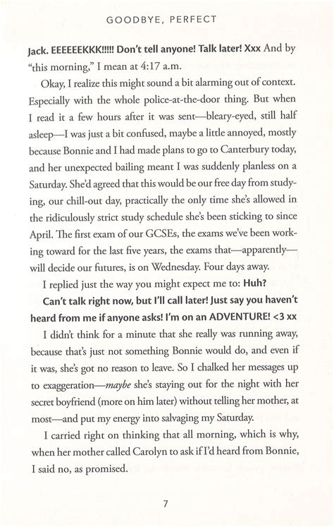 Goodbye Perfect Bookxcess