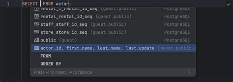 Code Completion Datagrip Documentation Code Completion Datagrip Documentation