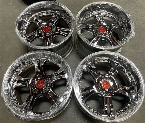 18” Weds Cerberus I Chrome 5x1143 Wetmore Wheels