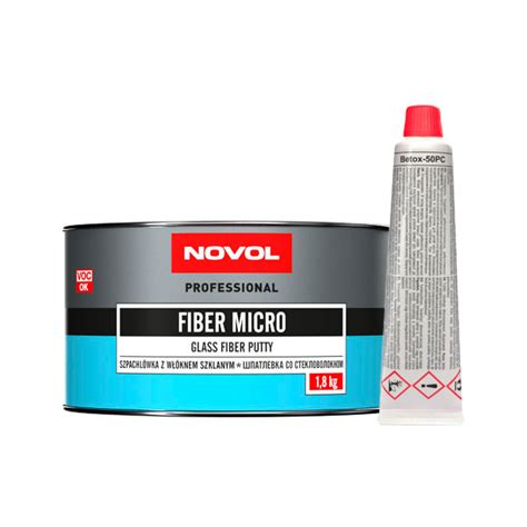 DVOKOMPONENTNI POLIESTERSKI KIT NOVOL FIBER MICRO - Topdom