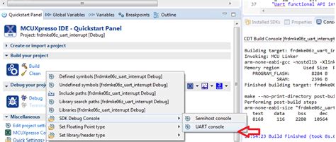 How To Control Uart0 With No Printf Or Semihosting Nxp Community