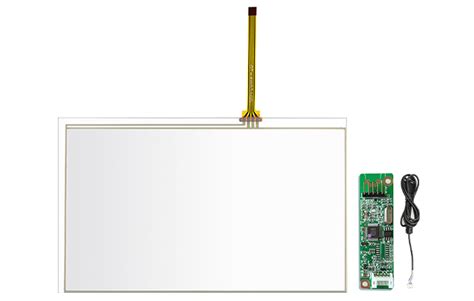 10 1 4 wire resistive touch screen shenzhen greentouch technology