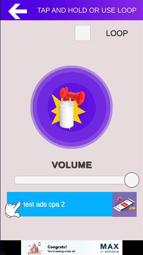 Air Horn Siren Sound Prank Simulator Sell Unity Code