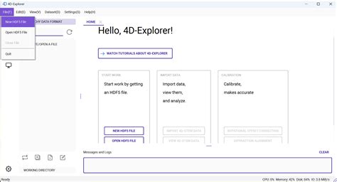 Data Management — 4d Explorer 066 文档