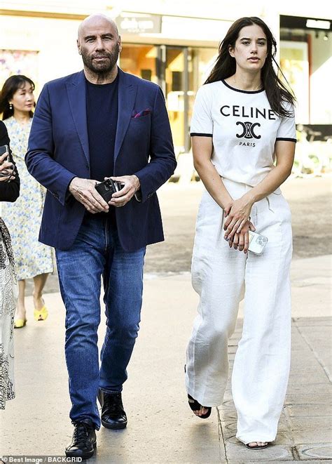 John Travolta Is Joined By Stylish Daughter Ella Bleu In Paris