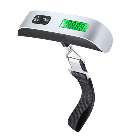 Alfresco Luggage Scale Portable Digital Handheld Weight Scale Of Essential Travel Accessories