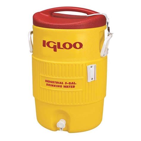 Igloo 11863 Water Cooler 5 Gal Redyellow
