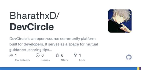 GitHub BharathxD DevCircle DevCircle Is An Open Source Community Platform Built For