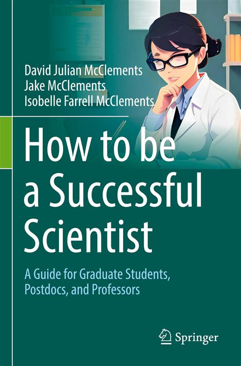 How To Be A Successful Scientist David Julian Mcclements Buch Jpc De