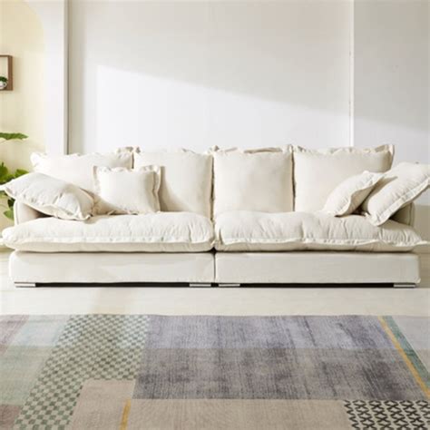 동서가구 네오 코드니 클라우드 패브릭 소파 4인용 스툴별도 에누리 가격비교