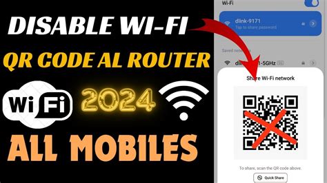 How To Disable Wifi Qr Code On Router How To Remove Wifi Qr Code In All Mobiles Qr Code