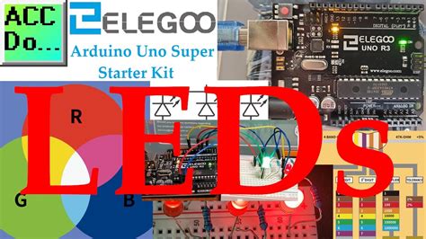 Elegoo Arduino Uno Super Starter Kit LEDs