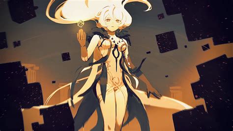 Unknown God Genshin Impact Drawn By N S Egg Danbooru