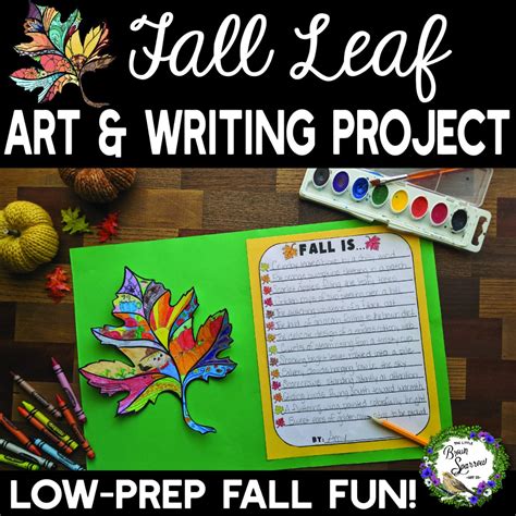 Fall Leaf Descriptive Writing And Art Project Descriptive Writing
