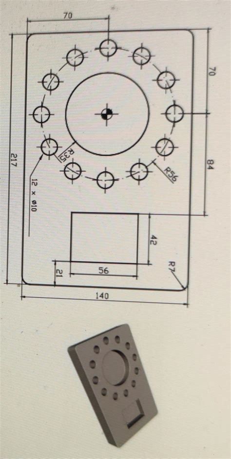 solved nc part program of the above figure