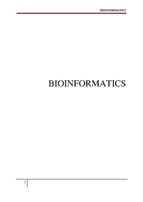 Gate Bioinformatics Bioinformatics Figure 1 Overview Of Various Subfields Of Bioinformatics