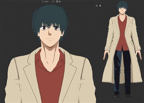 Yoichi Nagumo 3d Model Wip By Void1245 On Deviantart