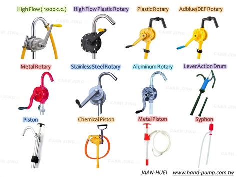 로타리 플라스틱 수동 오일 충전 펌프 핸드 펌프
