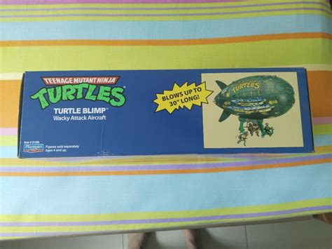 Tmnt Classic Turtle Blimp Reissue Hobbies And Toys Toys And Games On Carousell
