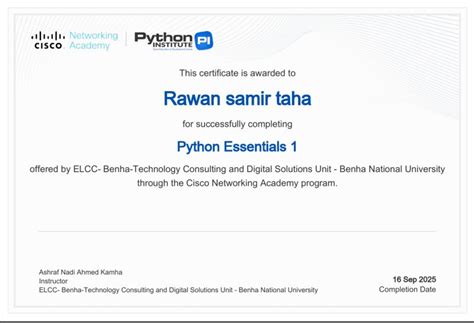 Python Programming Cisconetworkingacademy Pythoninstitute