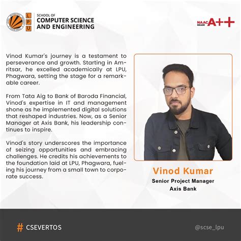 🌟 Alumni Lpu School Of Computer Science Engineering