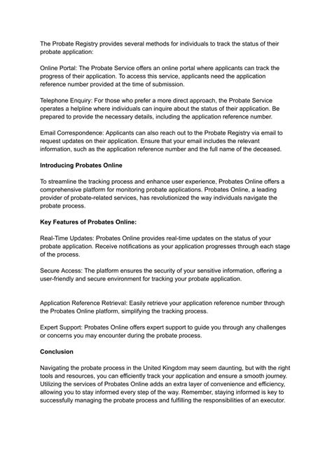 Ppt Navigating The Probate Process In The Uk A Guide To Tracking