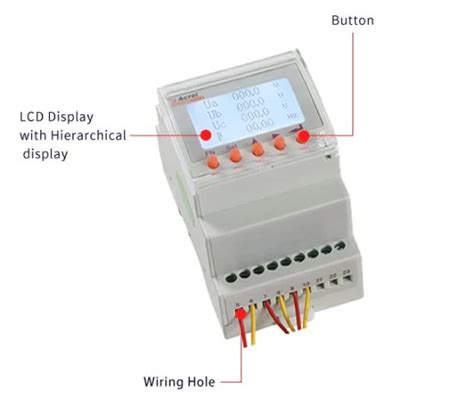 Acrel Acr10r Single Phase Zero Export Energy Meter With External Split Core Ct And Rs485