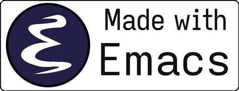 a lit l svg made with emacs button r emacs