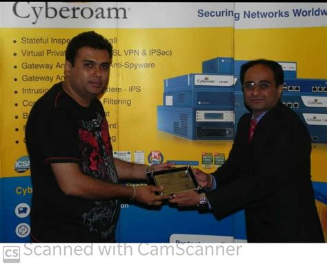 Manish Bhatia On Linkedin Blast From The Past Received Award For The Best Integrator For Cyberoam