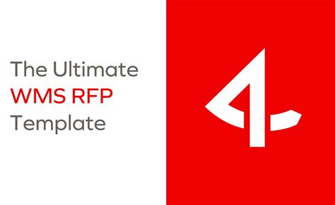 The Ultimate Wms Rfp Template Streamline Selection Success Made4net