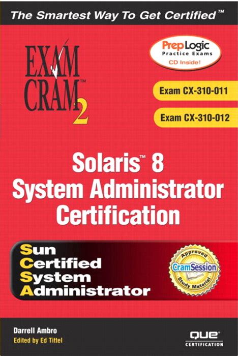 solaris 8 system administrator exam cram 2 exam cx 310 011 and cx 310