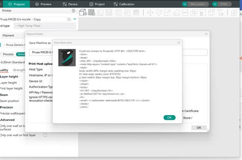 Has Anyone Successfully For Orcaslicer To Work User Mods Octoprint Enclosures Nozzles