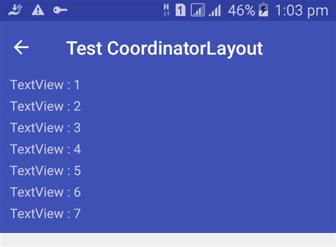 Android App Layout ScrollFlags Scroll EnterAlways Doesn T Works With LinearLayout Stack