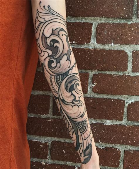 Filigree Forearm For Pvasuzannah Tatuajes De Filigrana Filigranas