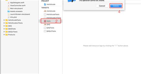 阿斌的筆記 Xcode 刪除target與scheme的方法