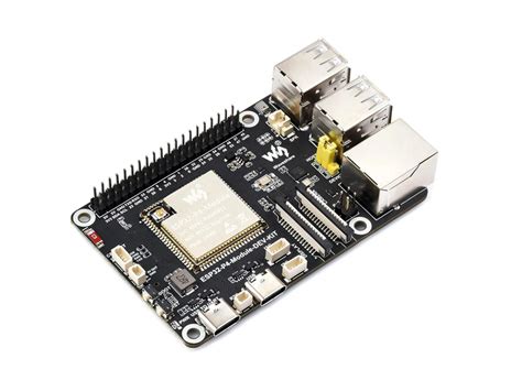 Esp32 P4 Credit Card Sized Board Features Ethernet Wifi 6 Four Usb