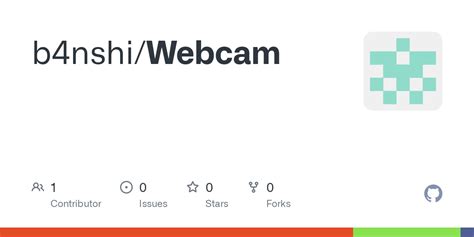 GitHub B Nshi Webcam