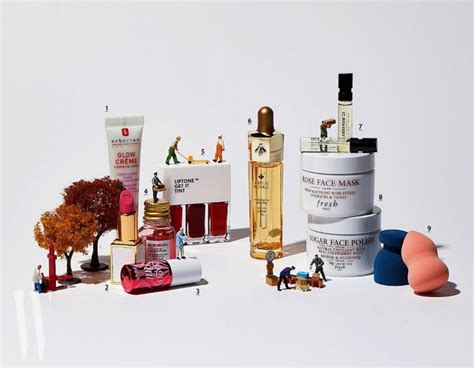 뷰티 호핑족을 위한 미니 사이즈 화장품 화장품 헤어 오일 틴트