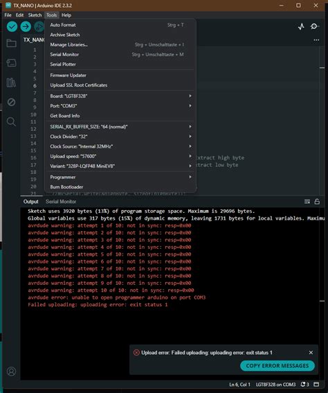 data transfer via softwareserial different bautrates networking