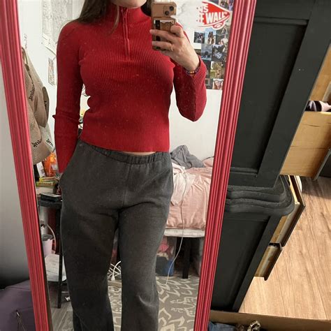 Ralph Lauren Women S Red Shirt Depop