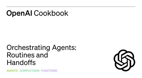 Orchestrating Agents Routines And Handoffs Openai Cookbook
