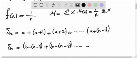 SOLVED Derive Coding Formulas For Computing The Mean Deviation A Numerade