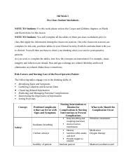 160 Week 5 Pre Class Assignment Emcarthur Docx 160 Week 5 Pre Class Babe Worksheets NOTE TO