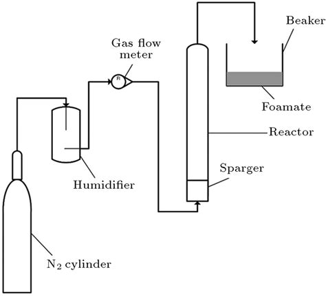 Experimental Setup For Foam Fractionation Download Scientific Diagram