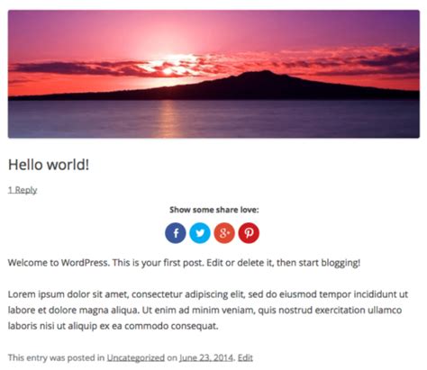 How To Move Jetpack Social Sharing Buttons Before A Post